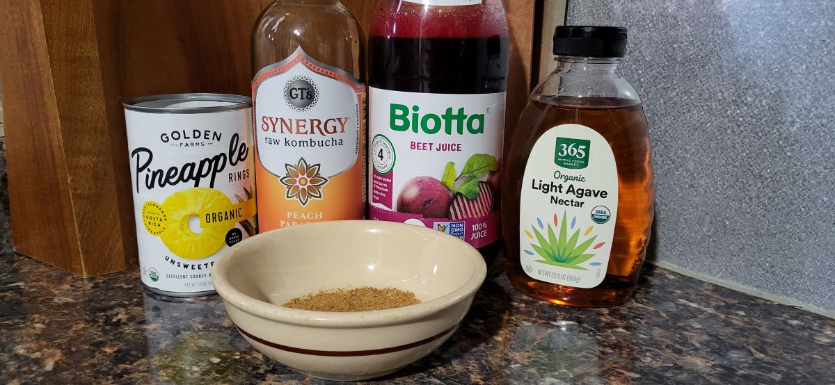 Electric Peach Mocktail Recipe - Seen and Green